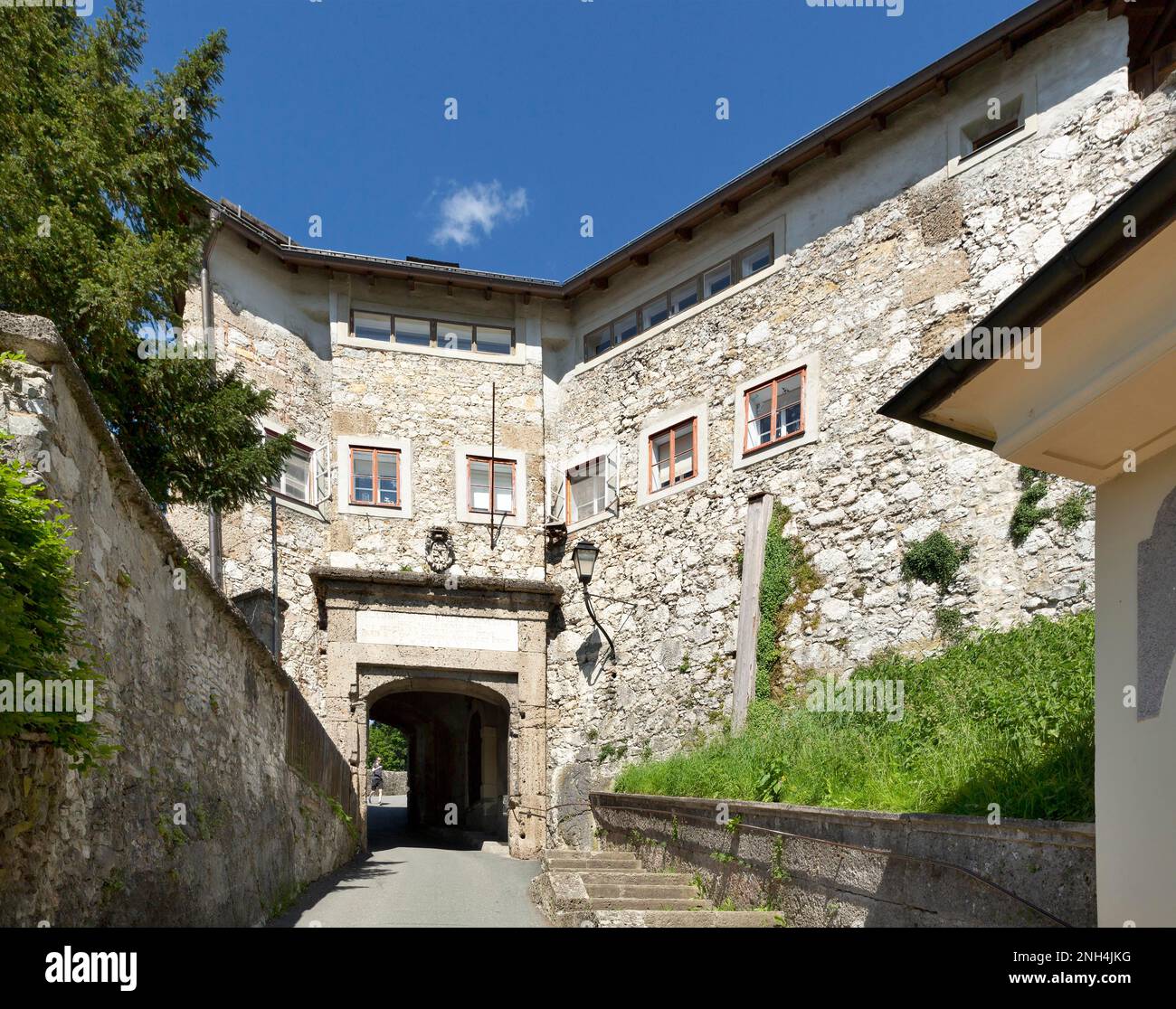 Felix Gate of the Capuchin Monastery or Trompeterschloessl ...