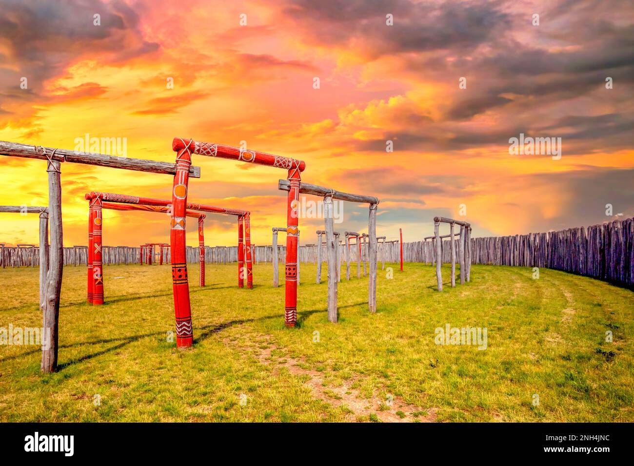 Ring Sanctuary, Poemmelte, Germany Stock Photo - Alamy