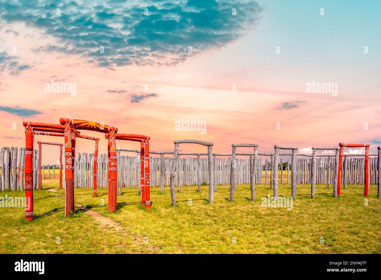 Ring Sanctuary, Poemmelte, Germany Stock Photo - Alamy