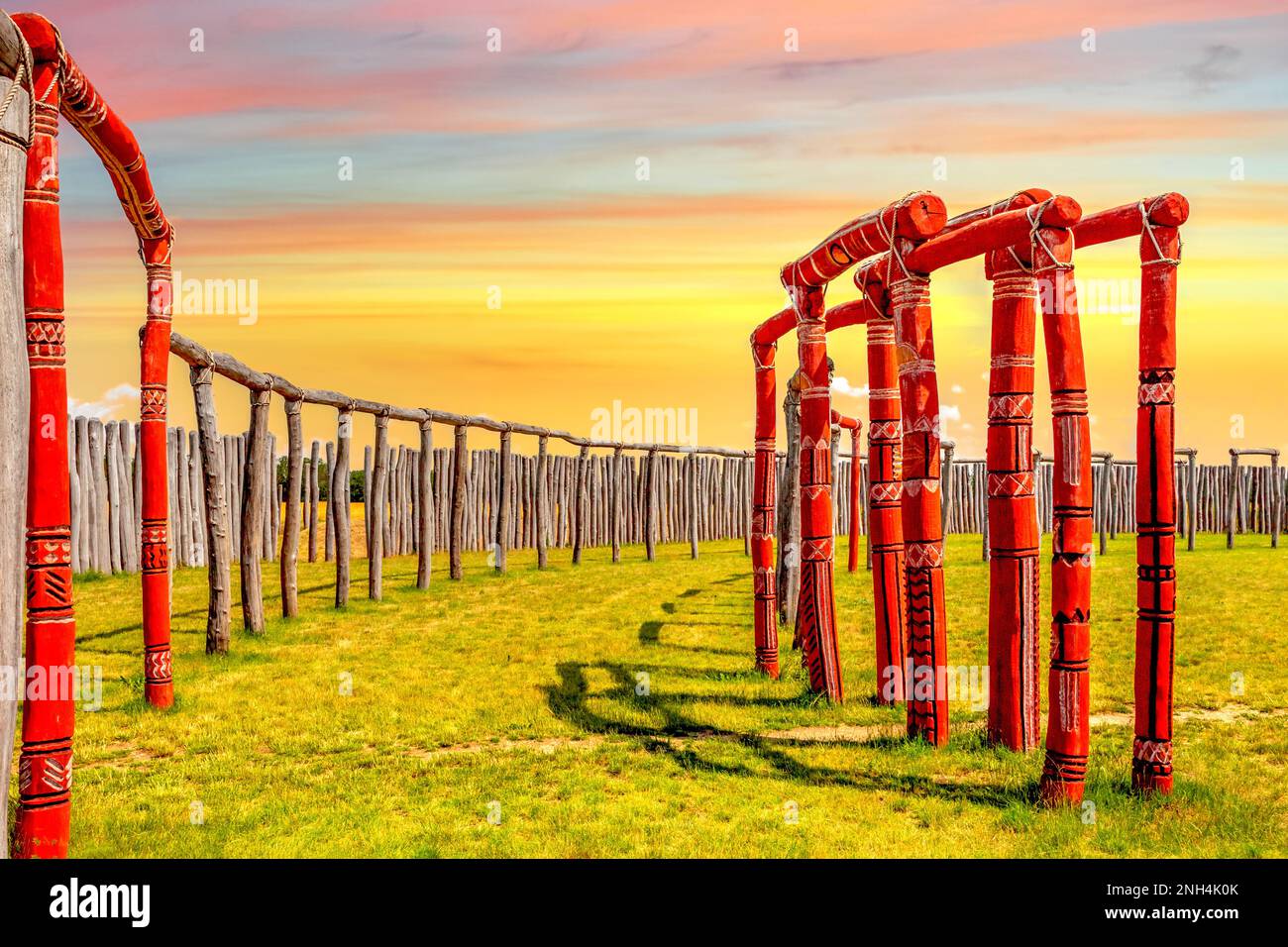 Ring Sanctuary, Poemmelte, Germany Stock Photo - Alamy