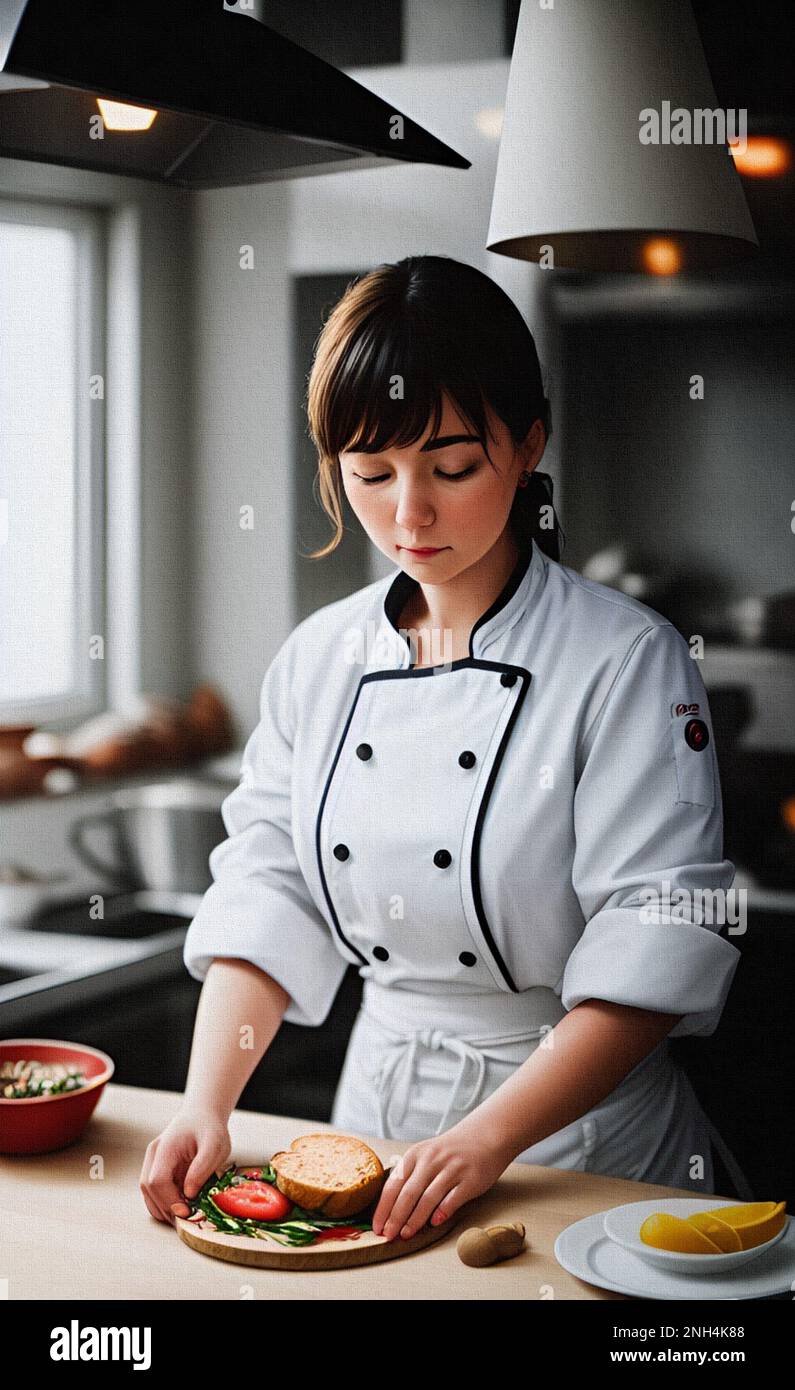 Kitchen staf hi-res stock photography and images - Alamy