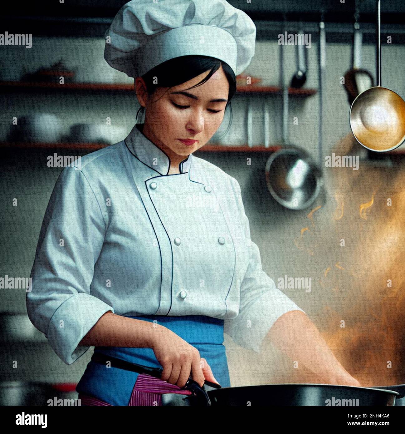 Kitchen staf hi-res stock photography and images - Alamy