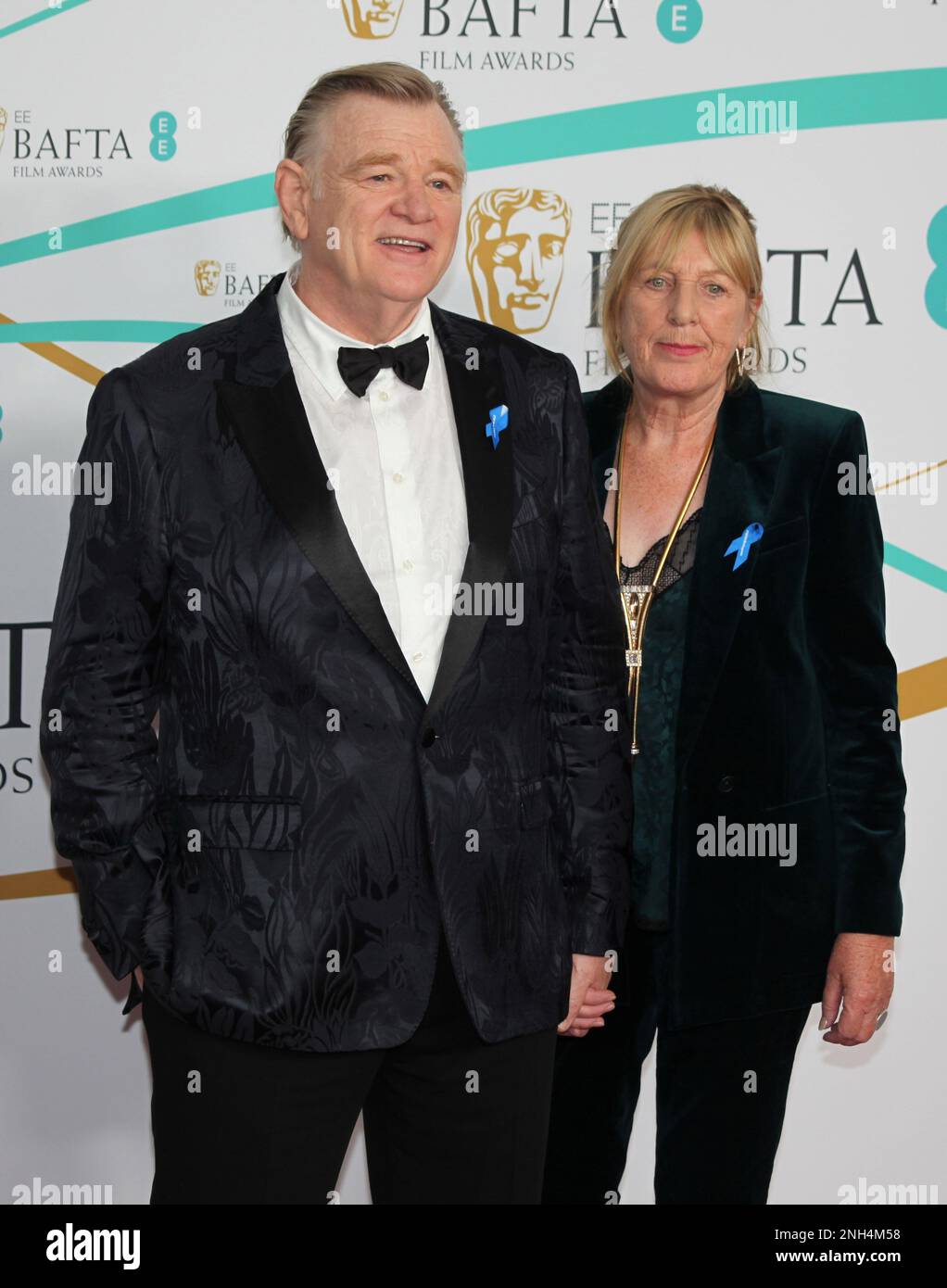 London, UK. Brendan Gleeson and Mary Gleeson at the EE BAFTA Film ...
