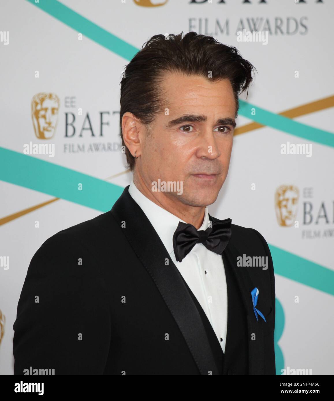 London, UK. Colin Farrell at the EE BAFTA Film Awards 2023 at The Royal ...