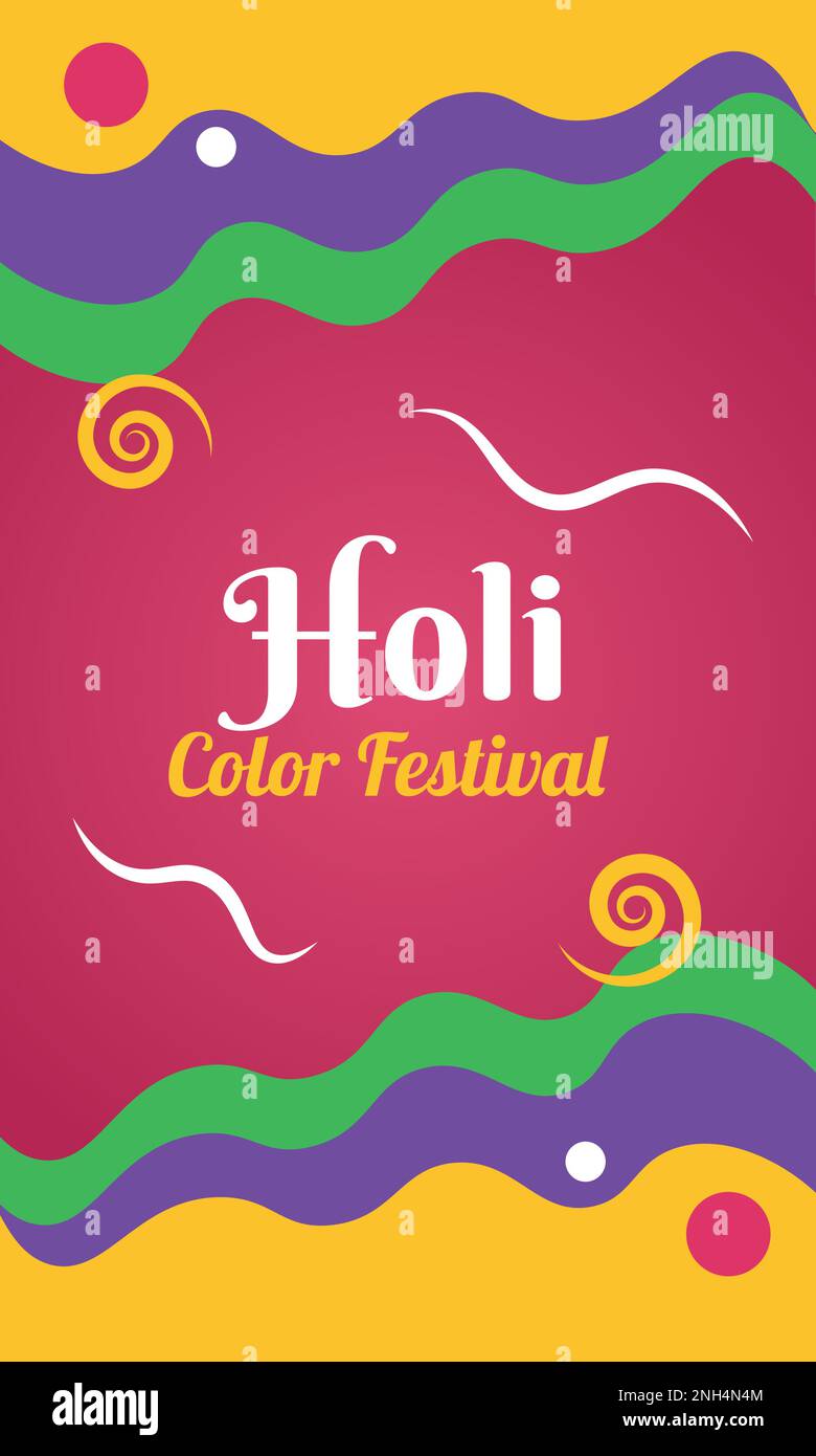 India holi colored powder Stock Vector Images - Alamy
