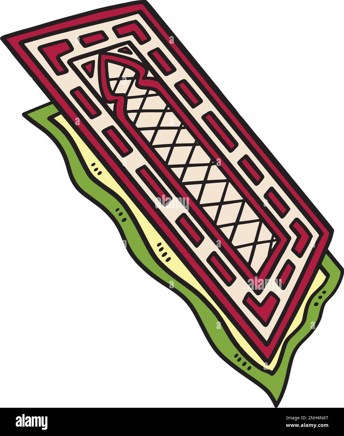 Ramadan Prayer Mat Cartoon Colored Clipart Stock Vector Image & Art - Alamy