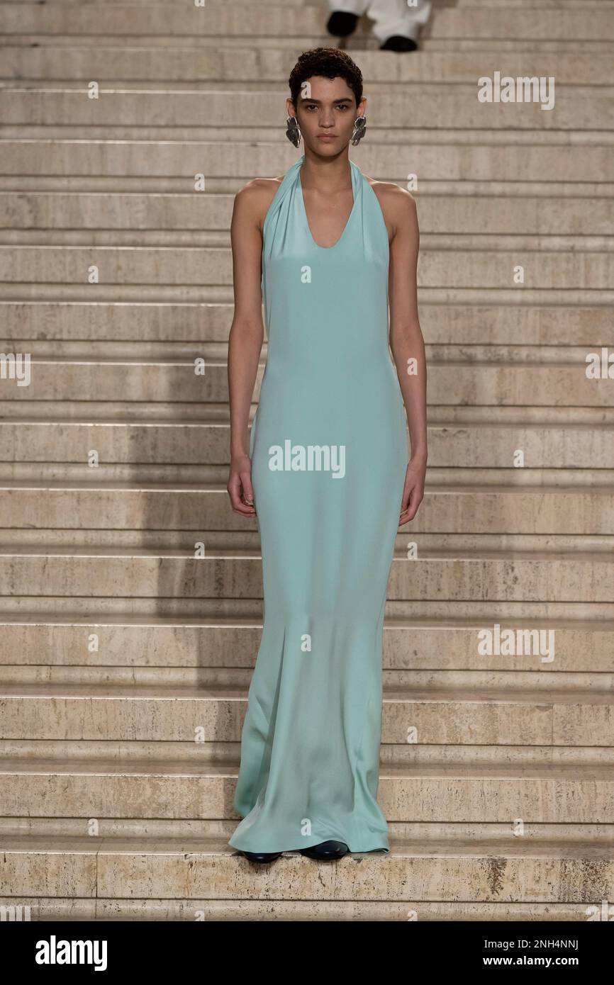 Models on the runway at the Tove fashion show during the Fall Winter ...