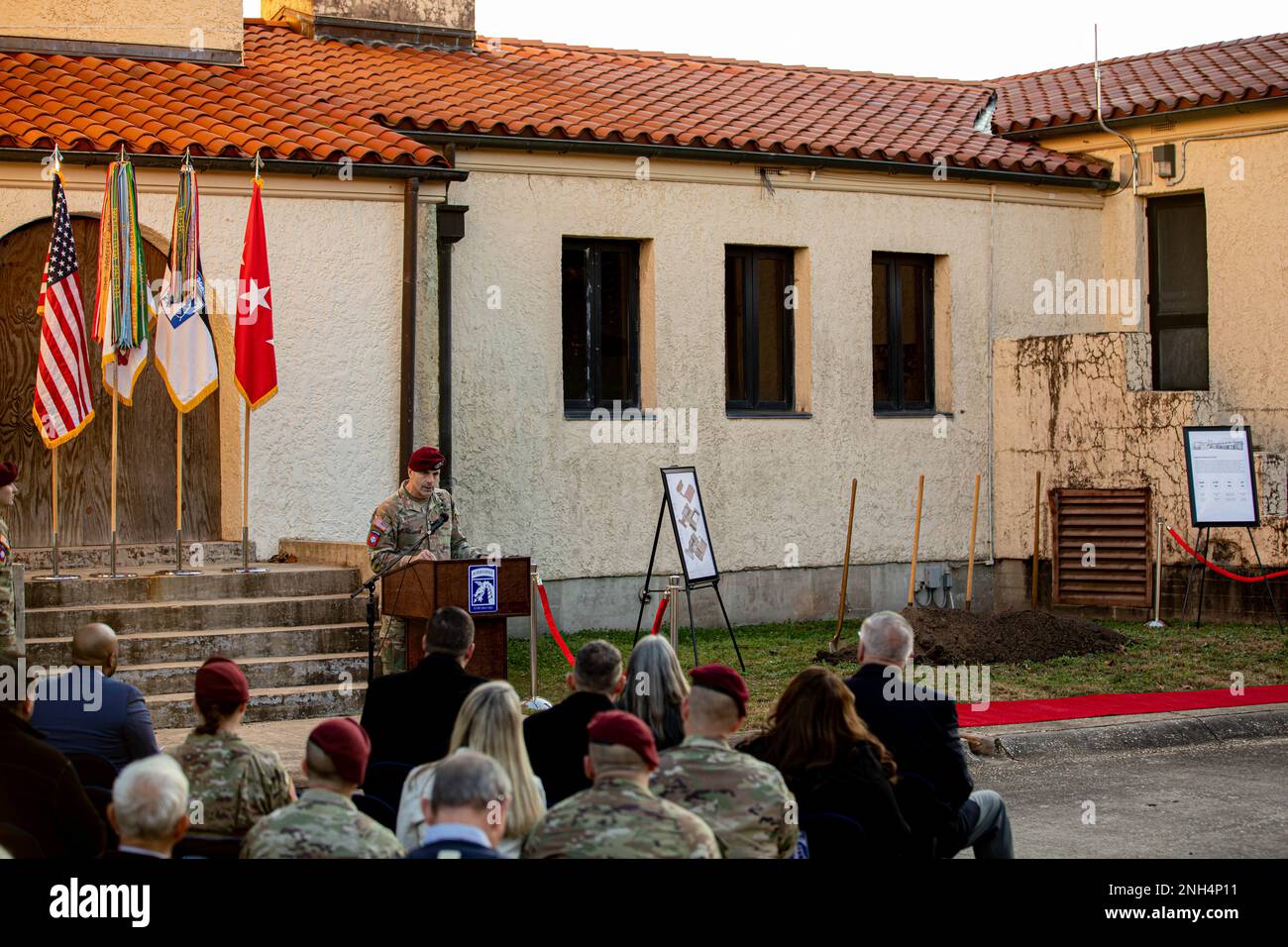 U.S Army Lt. Gen. Chris T. Donahue, commanding general of the XVIII ...