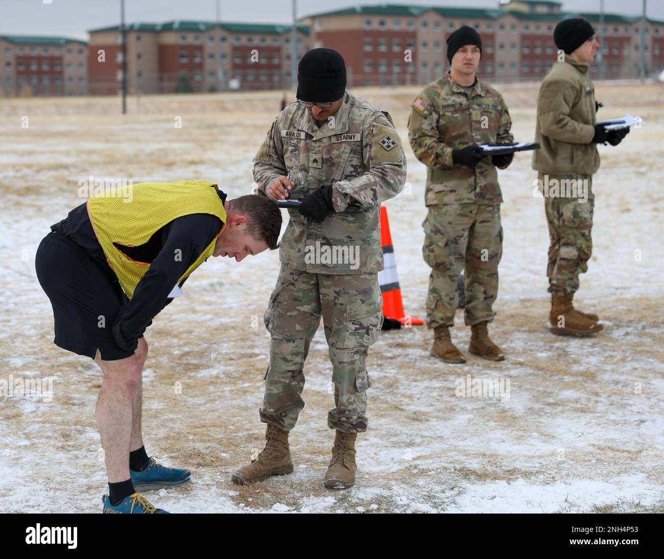 1st Lt. Aaron Dominic, assigned to 2nd Battalion, 23rd Infantry ...