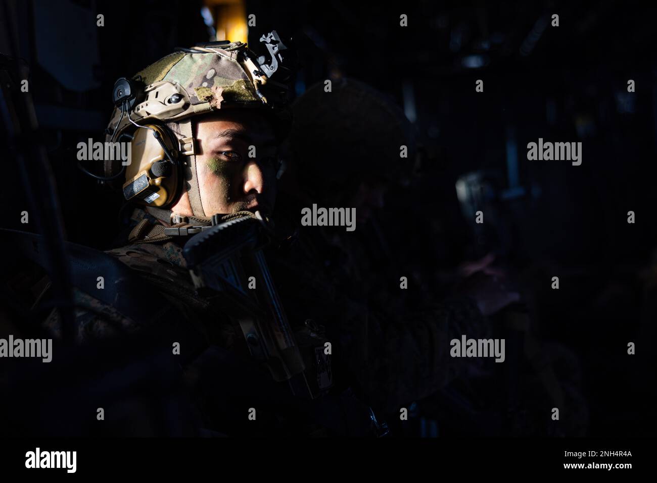 U.S. Marine Corps Sgt. Jonathan Vu, a squad leader assigned to Charlie ...