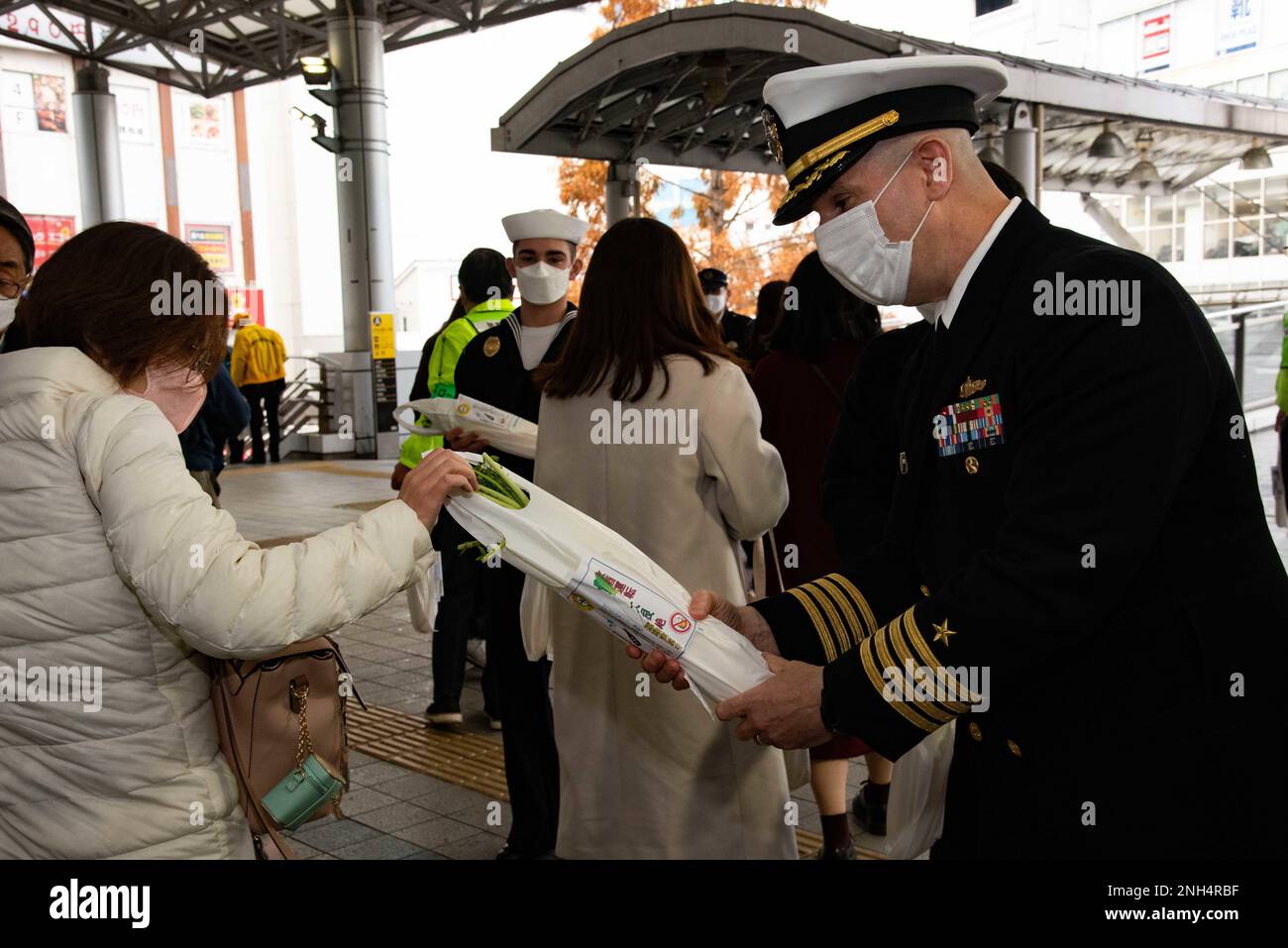 YOKOSUKA, Japan (Dec. 13, 2022) — Capt. Les Sobol, Commander, Fleet ...