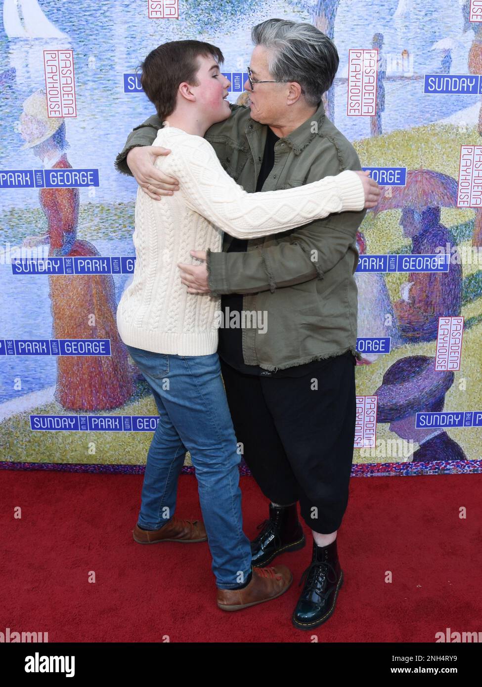 19 February 2023 - Westwood, California - Iain Armitage and Rosie O'Donnell. Opening Night For ...
