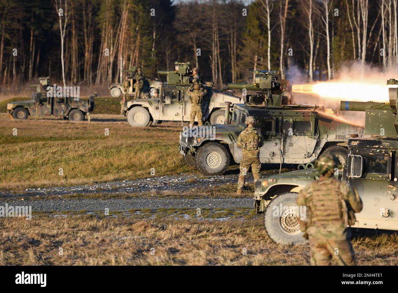 U.S. Paratroopers, assigned to 1st Squadron, 91st Cavalry Regiment ...