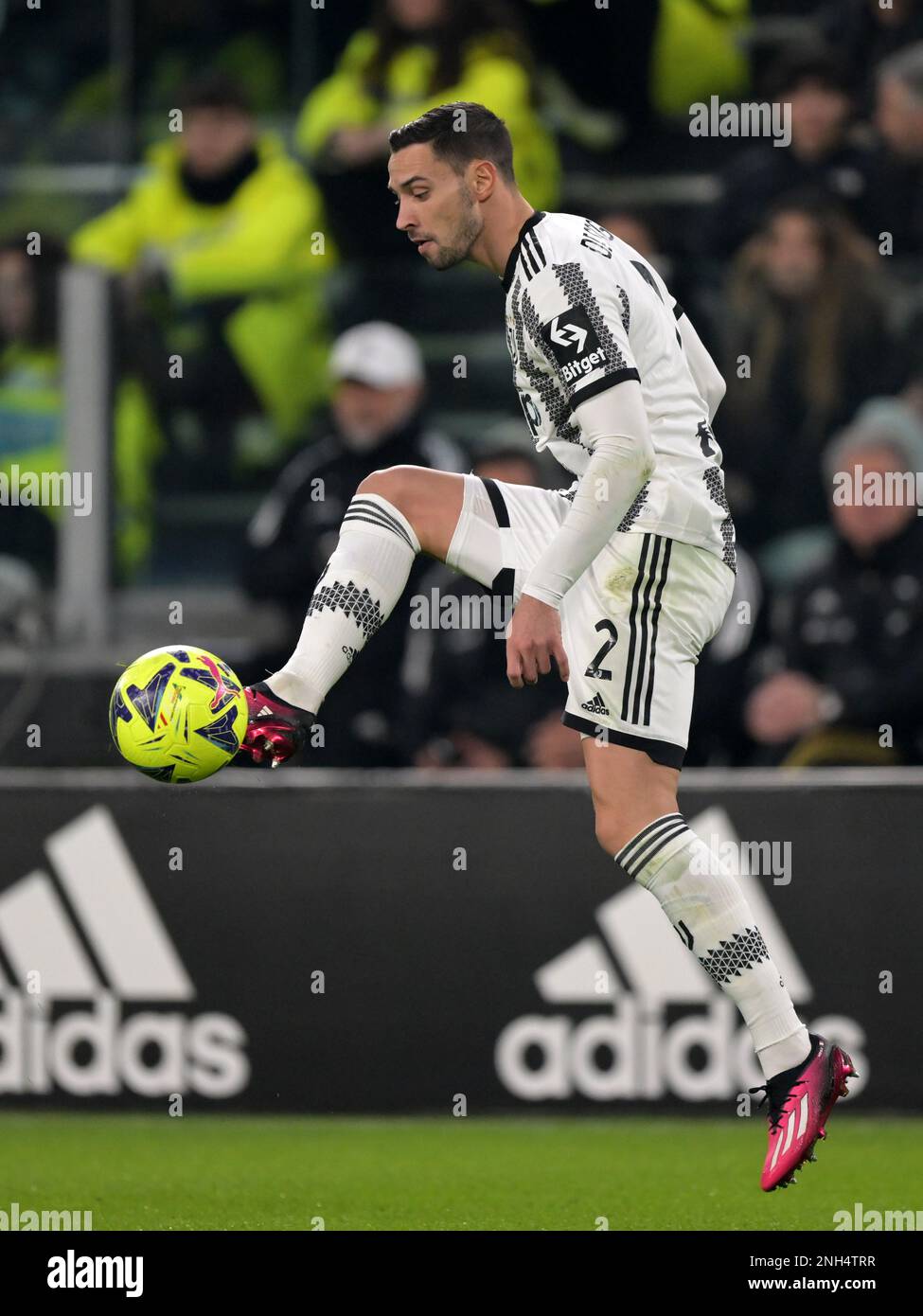 TURIN - Mattia de Sciglio of Juventus FC during the Italian Serie A ...