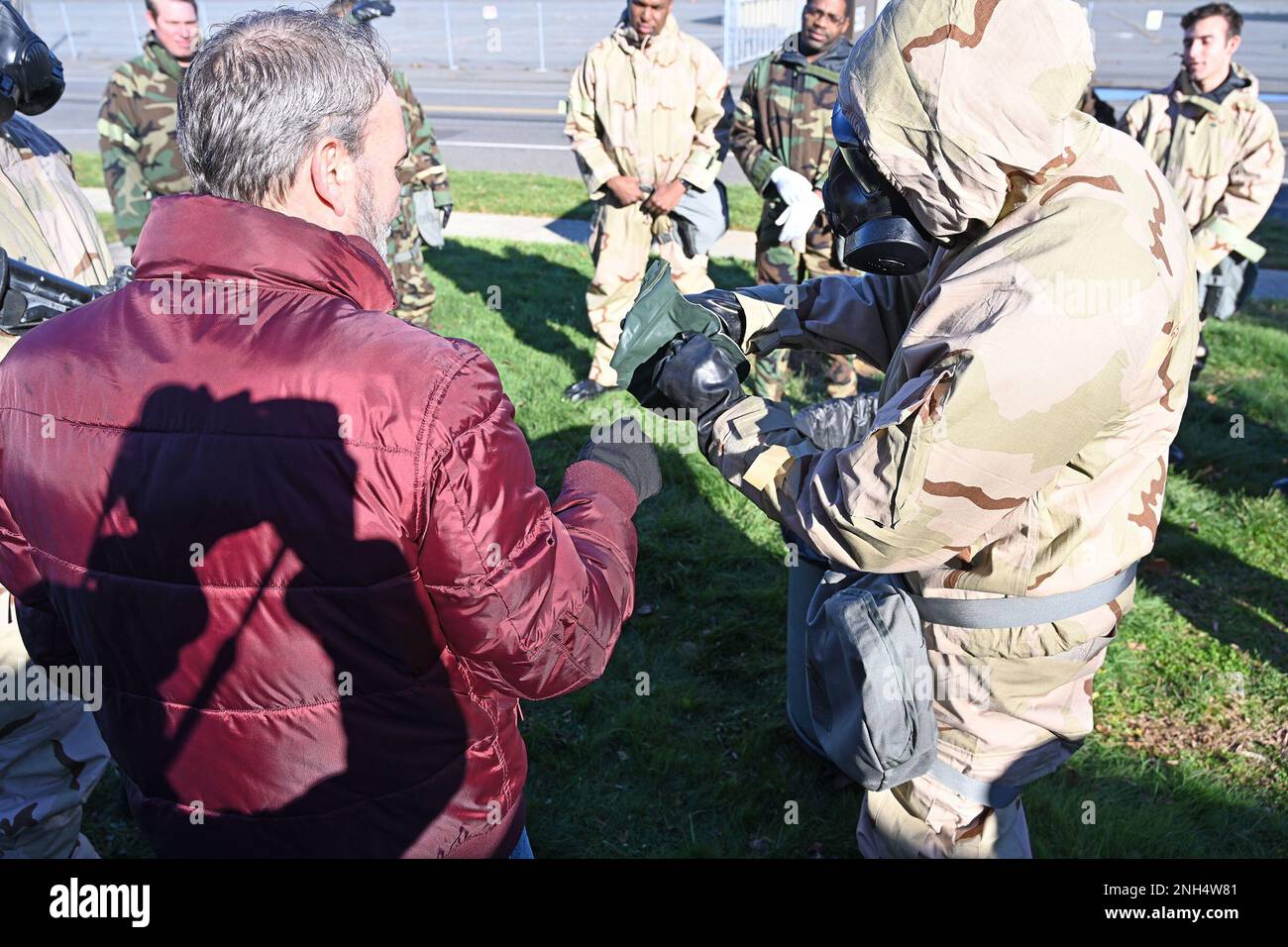 The Fort Dix CBRN School held training for various unit soldiers for ...