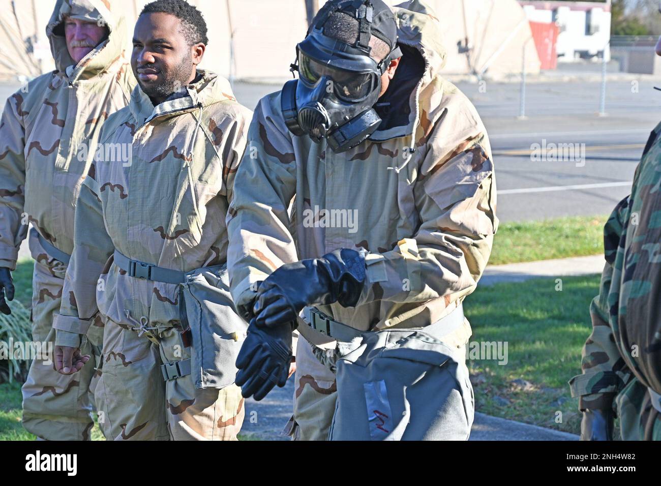 The Fort Dix CBRN School held training for various unit soldiers for ...