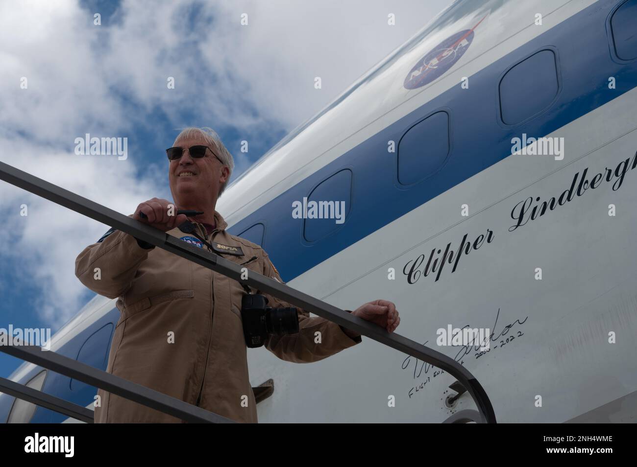 A final flight crew member for NASA's Stratospheric Observatory for Infrared Astronomy (SOFIA ...