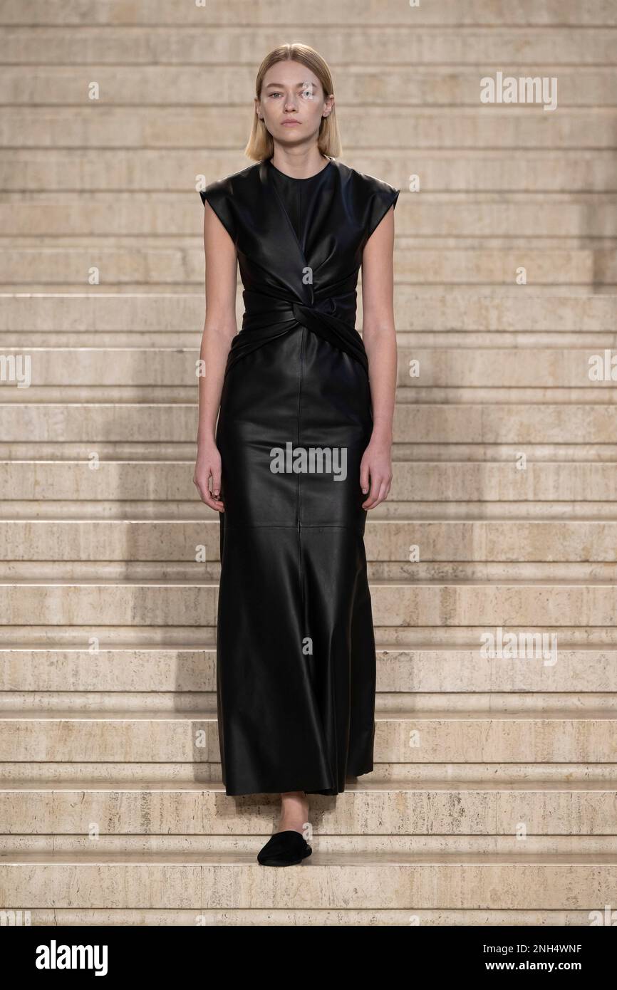 Models on the runway at the Tove fashion show during the Fall Winter ...