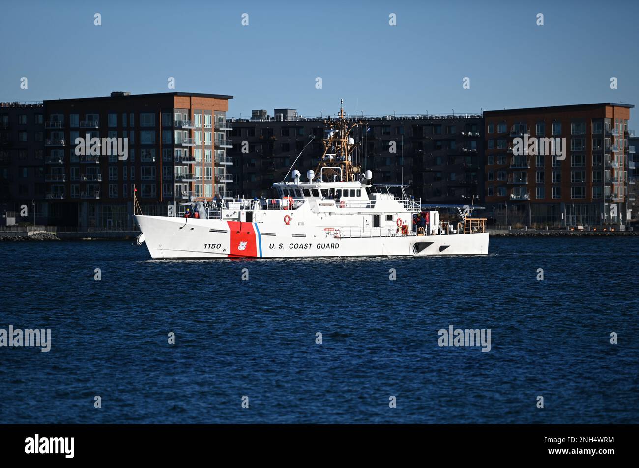 The Coast Guard Cutter William Chadwick (WPC-1150) transits through the ...