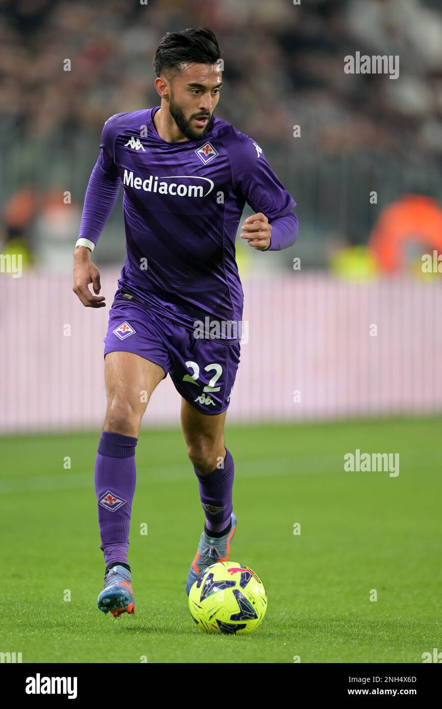 TURIN - Nicolas Gonzalez of ACF Fiorentina during the Italian Serie A ...