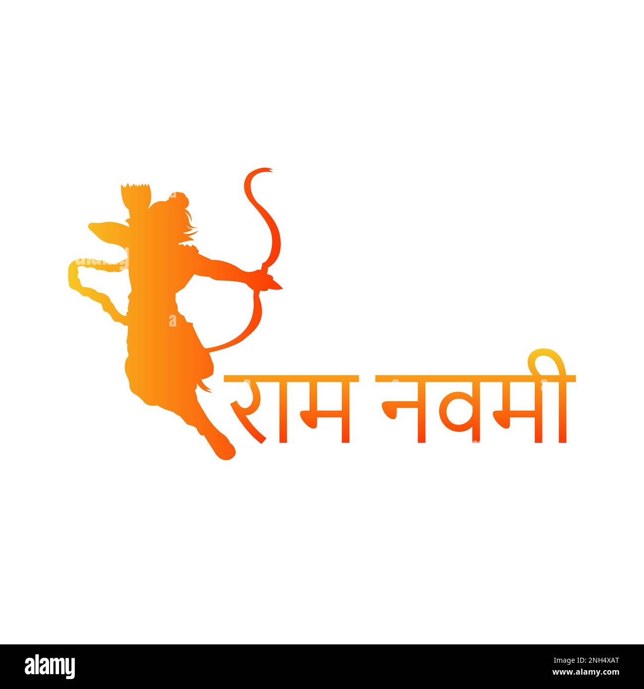 Happy Ram Navami festival of India. Ram Navami Indian festival banner ...