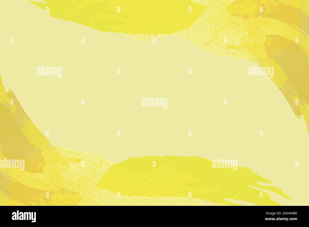 Yellow abstract watercolor background with space for your text. Vector ...
