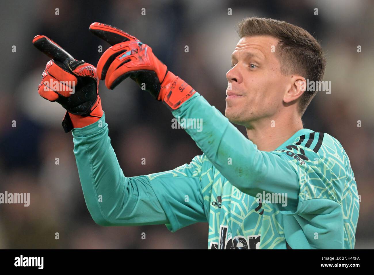 TURIN - Juventus FC goalkeeper Wojciech Szczesny during the Italian ...