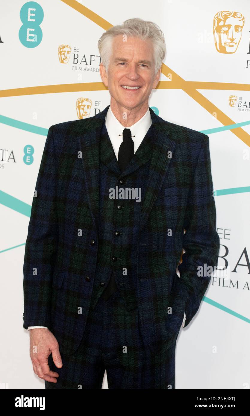 Matthew Modine at the 76th EE British Academy Film Awards, Royal ...