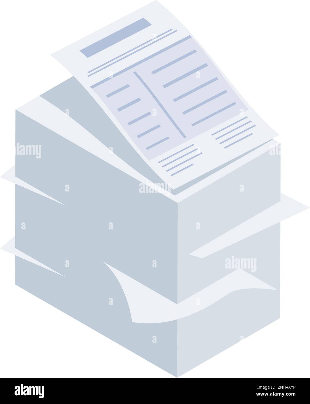 pile of paper documents icons Stock Vector Image & Art - Alamy