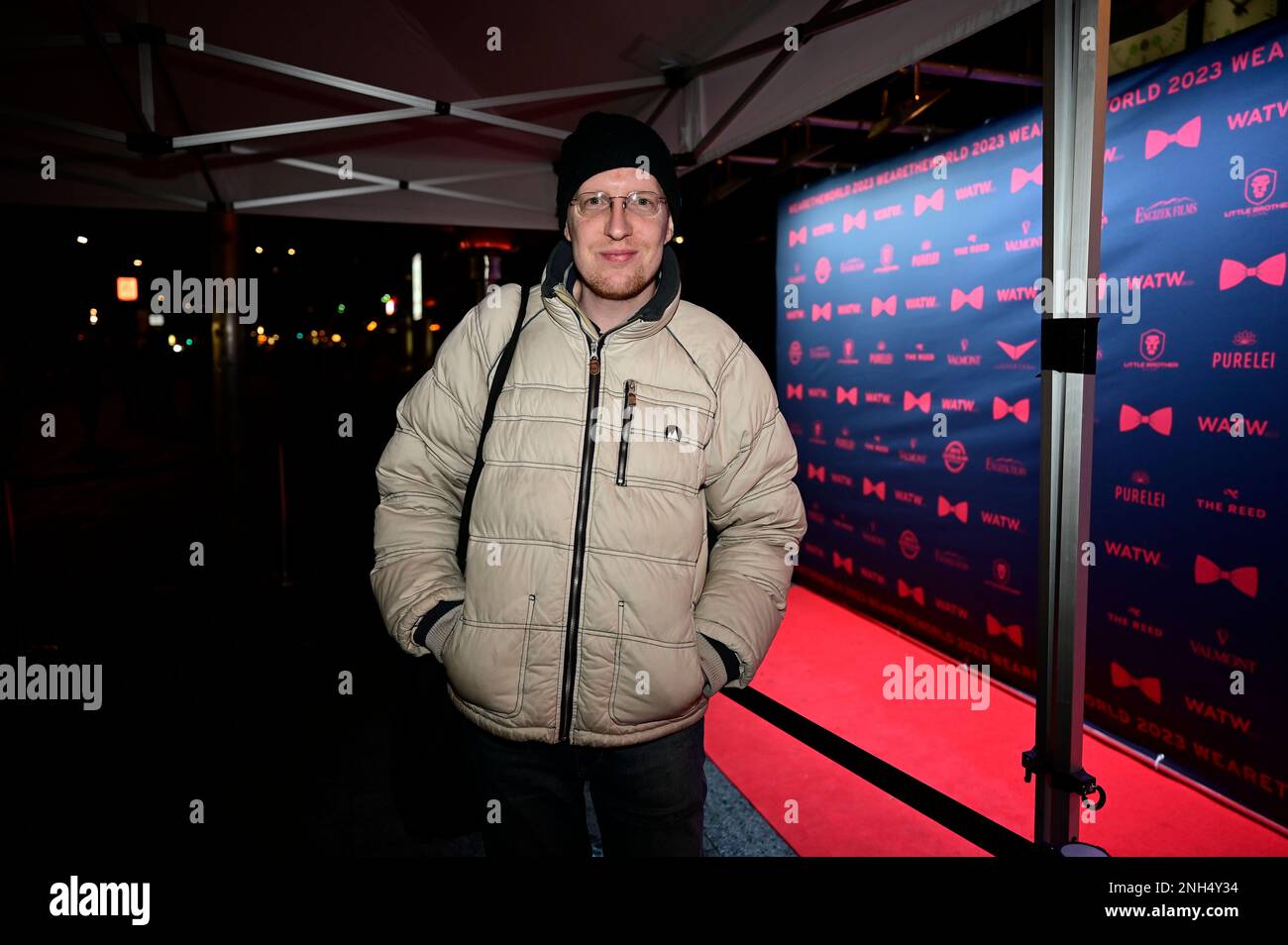 Andreas Gerlich aka Alfi Hartkor beim Gala-Event 'We Are The World' im ...