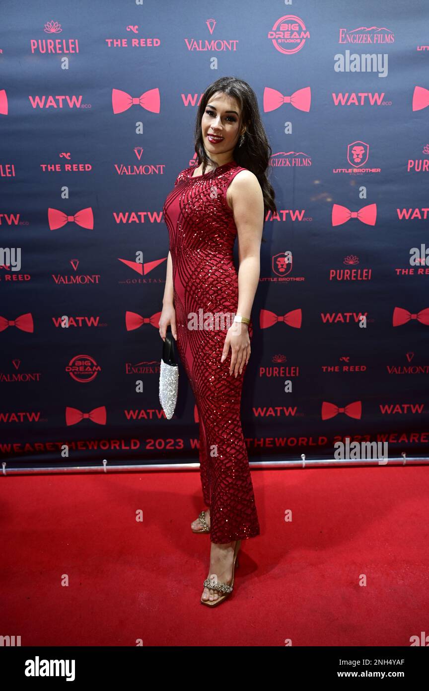 Mona Schafnitzl beim Gala-Event 'We Are The World' im Rahmen der ...