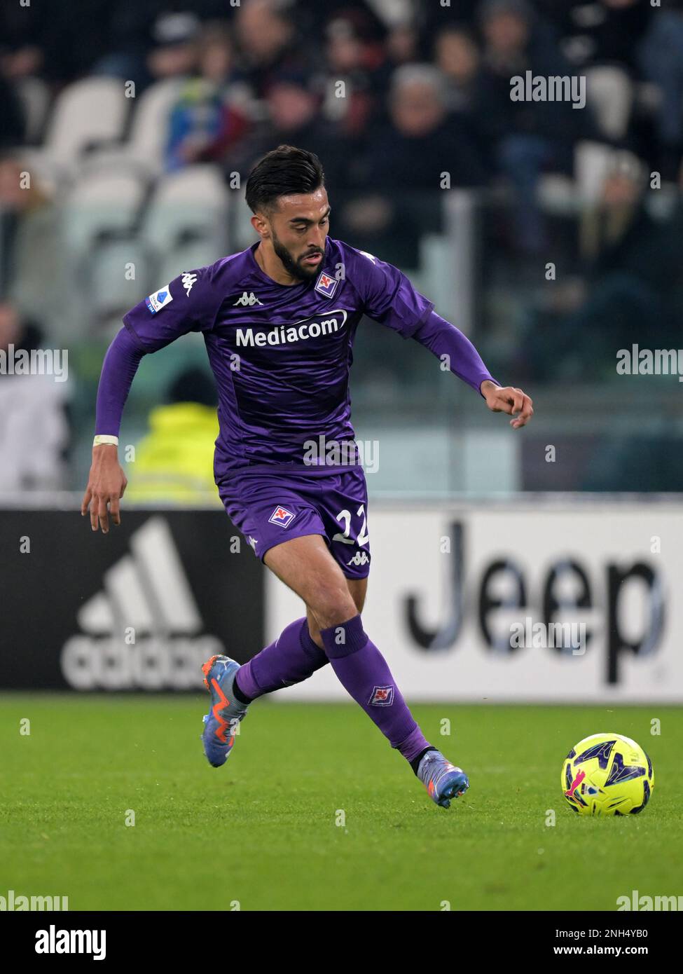 TURIN - Nicolas Gonzalez of ACF Fiorentina during the Italian Serie A ...