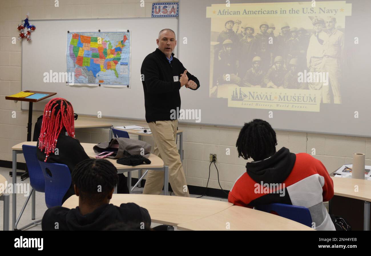 Suffolk, Va. (December 14, 2022). Matthew Headrick, a Military Educator ...