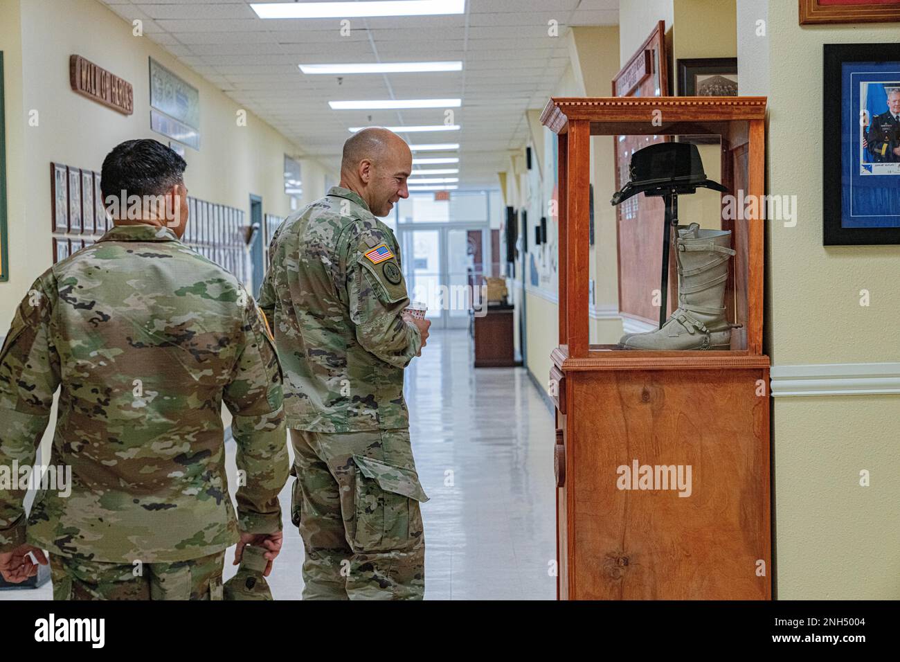 U.S. Army Command Sgt. Maj. Bryan Barker, the Combat Capabilities Development Command senior ...