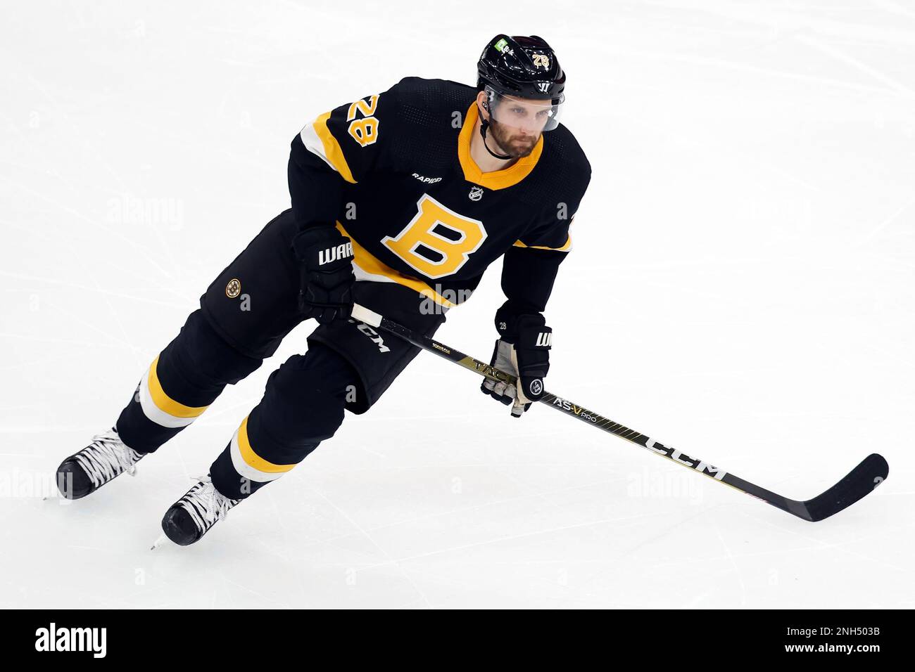 Boston Bruins' Derek Forbort plays against the Ottawa Senators during ...