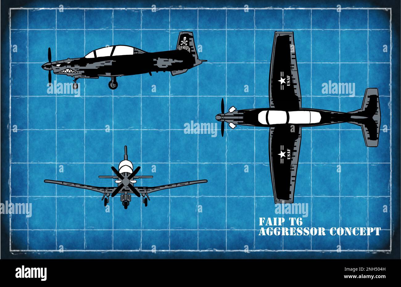 A paint scheme created for the FAIP (First Assignment Instructor Pilot ...