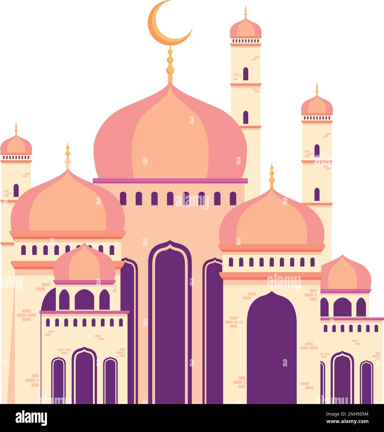muslim mosque temple facade icon Stock Vector Image & Art - Alamy