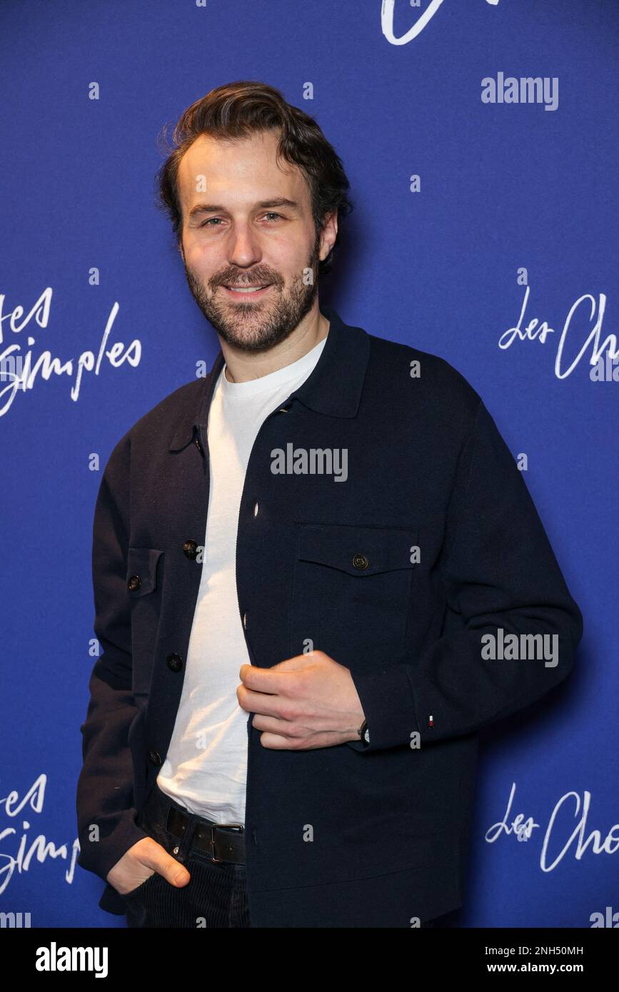 Antoine Gouy attending Les Choses Simples Premiere held at UGC Bercy ...
