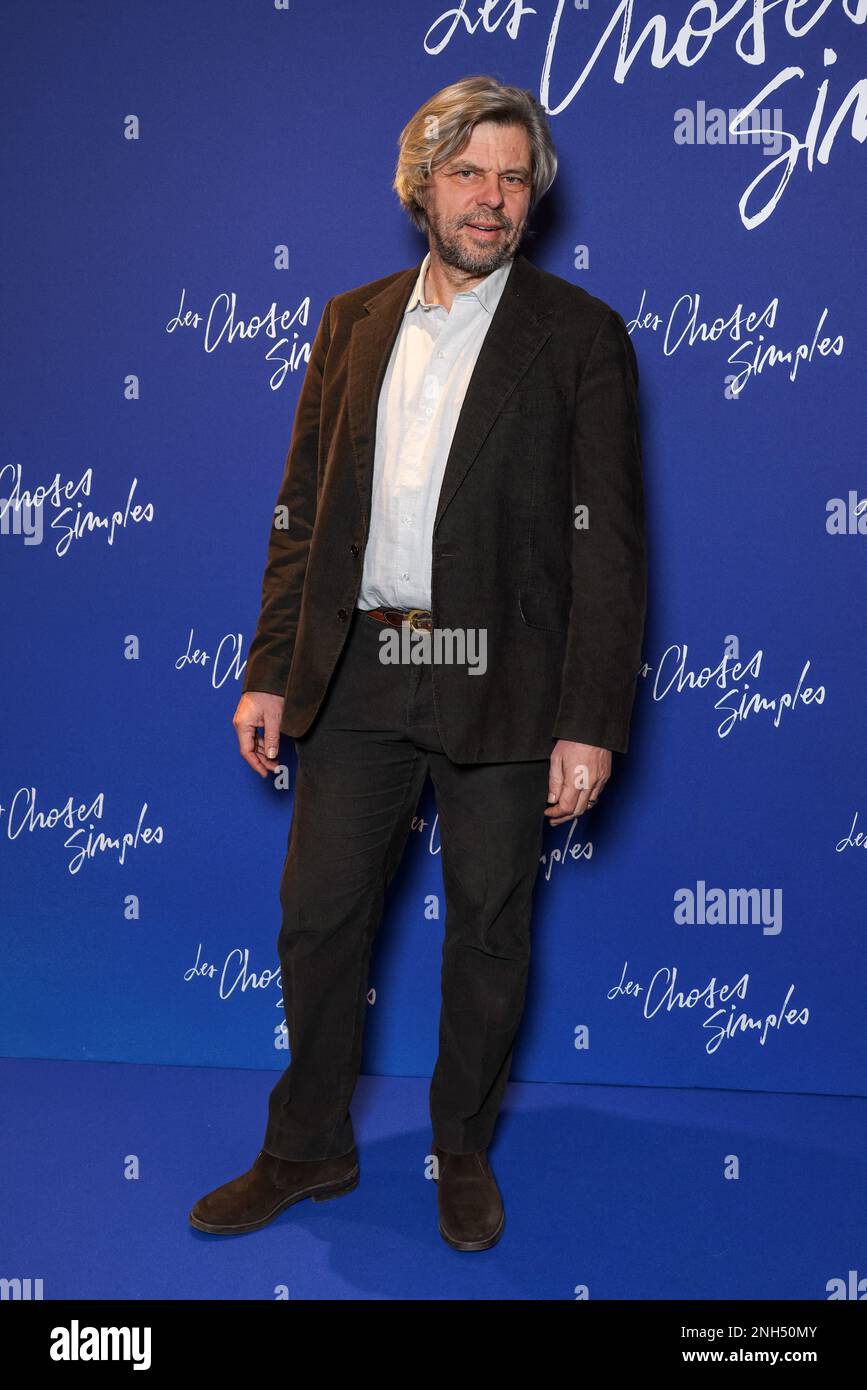 Director Eric Besnard attending Les Choses Simples Premiere held at UGC ...