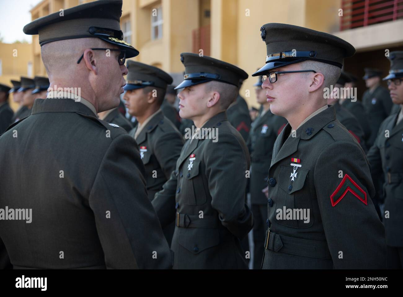 U.S. Marine Corps Lt. Col. Gregory A. Grayson, the battalion commander ...