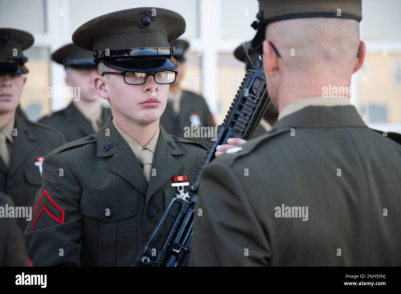 U.S. Marine Corps Lt. Col. Gregory A. Grayson, the battalion commander ...