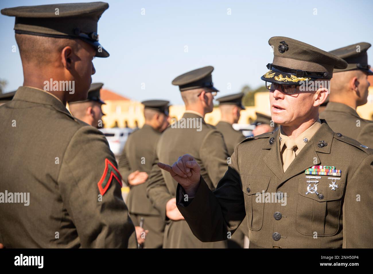 U.S. Marine Corps Lt. Col. Gregory A. Grayson, the battalion commander ...