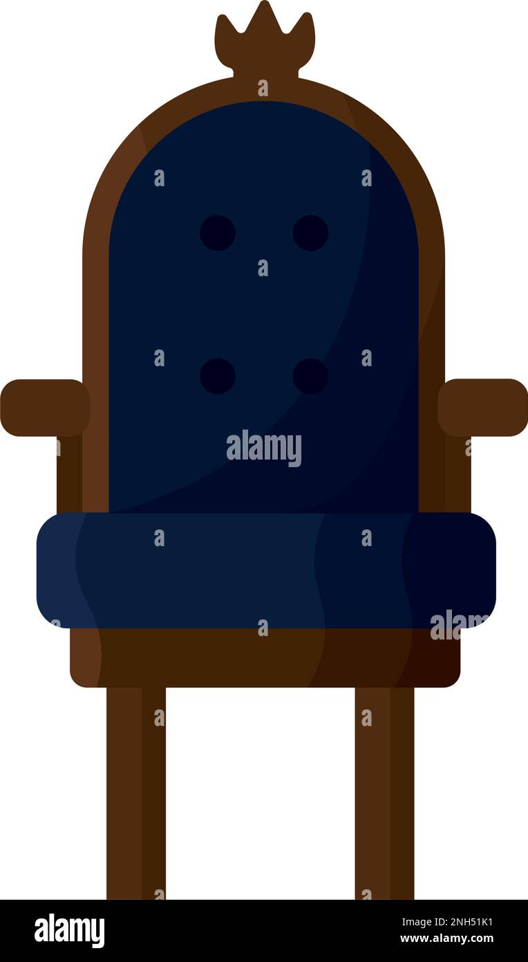 Red and gold armchair Stock Vector Images - Alamy