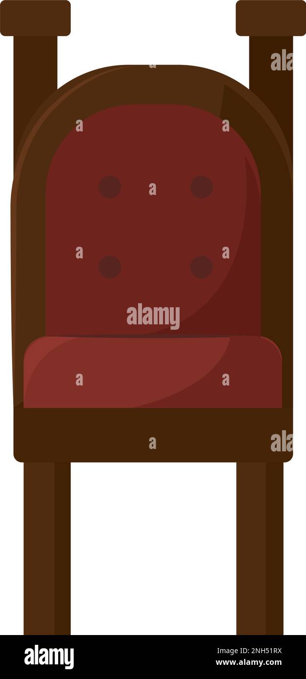 Red and gold armchair Stock Vector Images - Alamy
