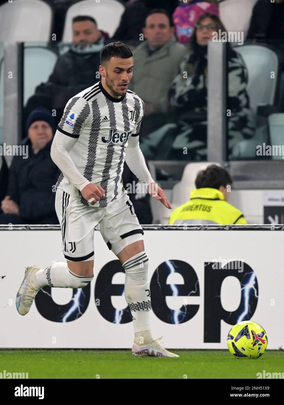 TURIN - Filip Kostic of Juventus FC during the Italian Serie A match ...