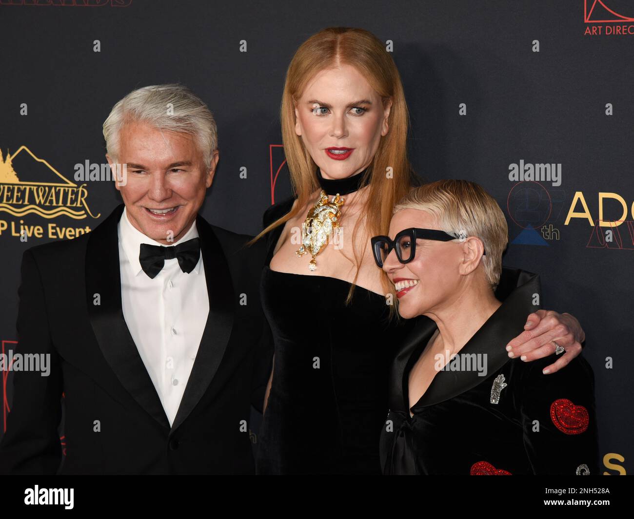 February 18, 2023, Los Angeles, California, United States: (L-R) Baz ...