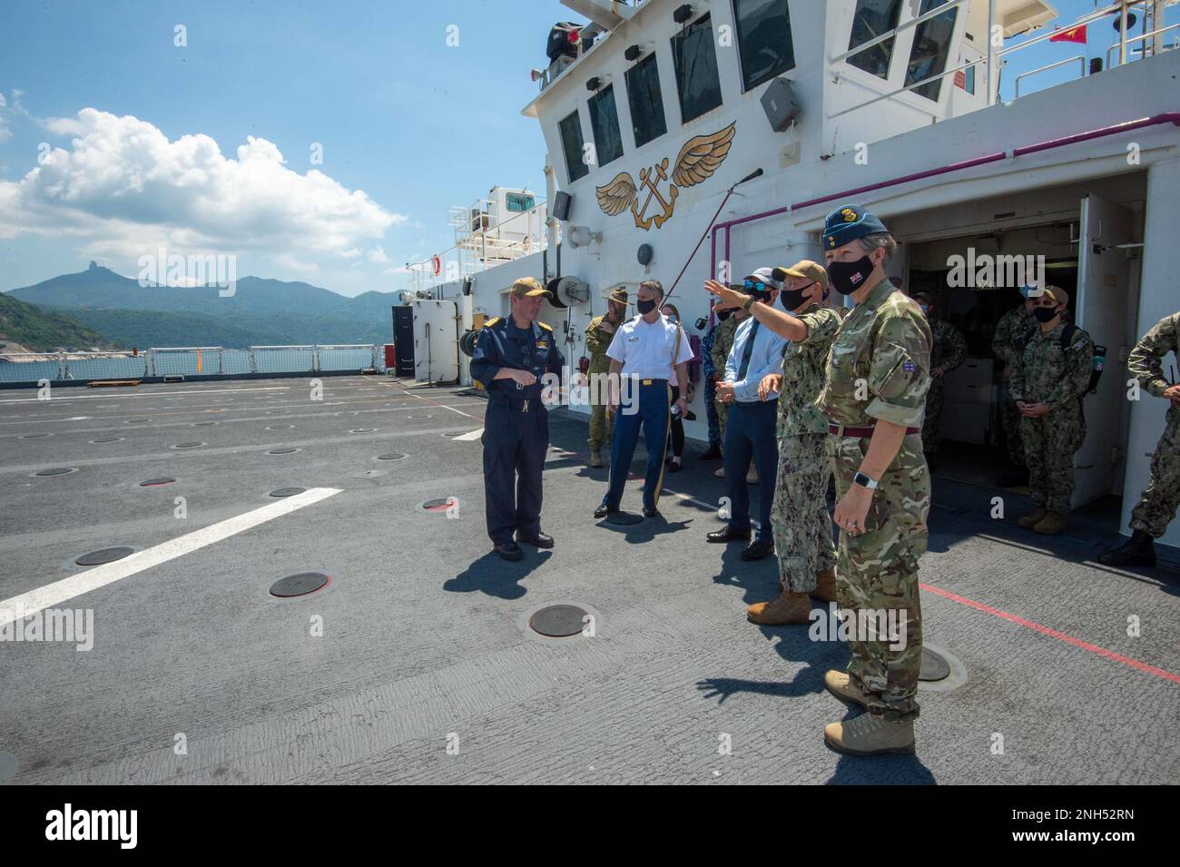 VUNG RO BAY, Vietnam (June 20, 2022) – Capt. Charles Maynard of the ...