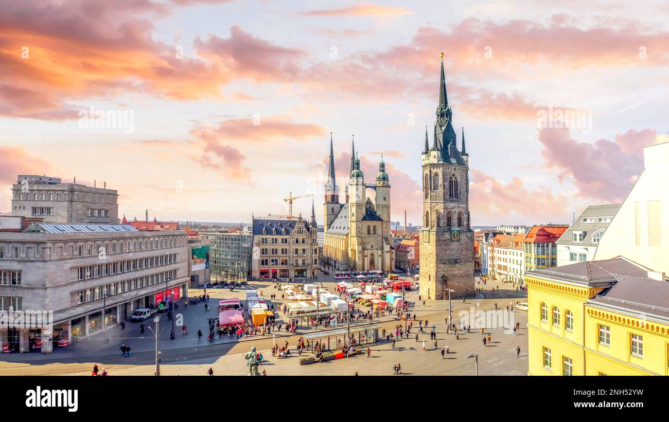 Halle on the saale hi-res stock photography and images - Alamy