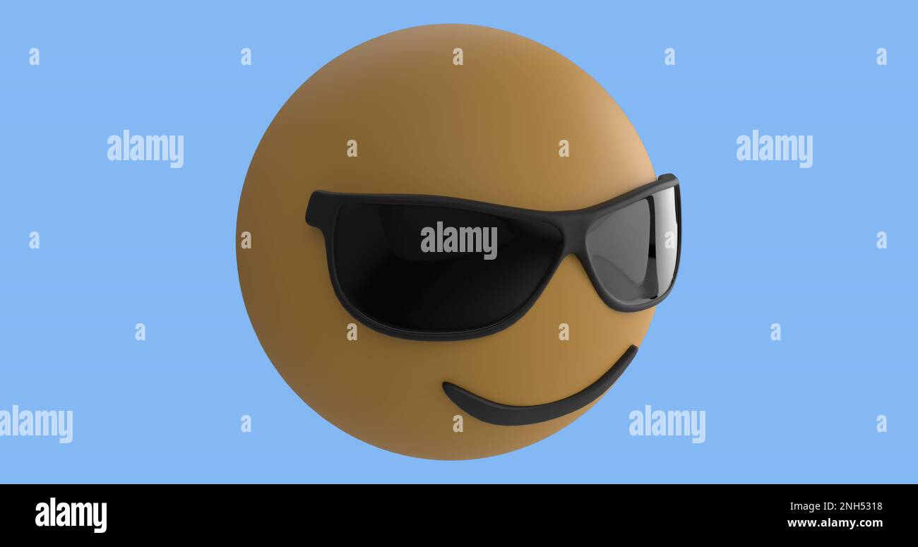 Sunglasses Emoticon Aim