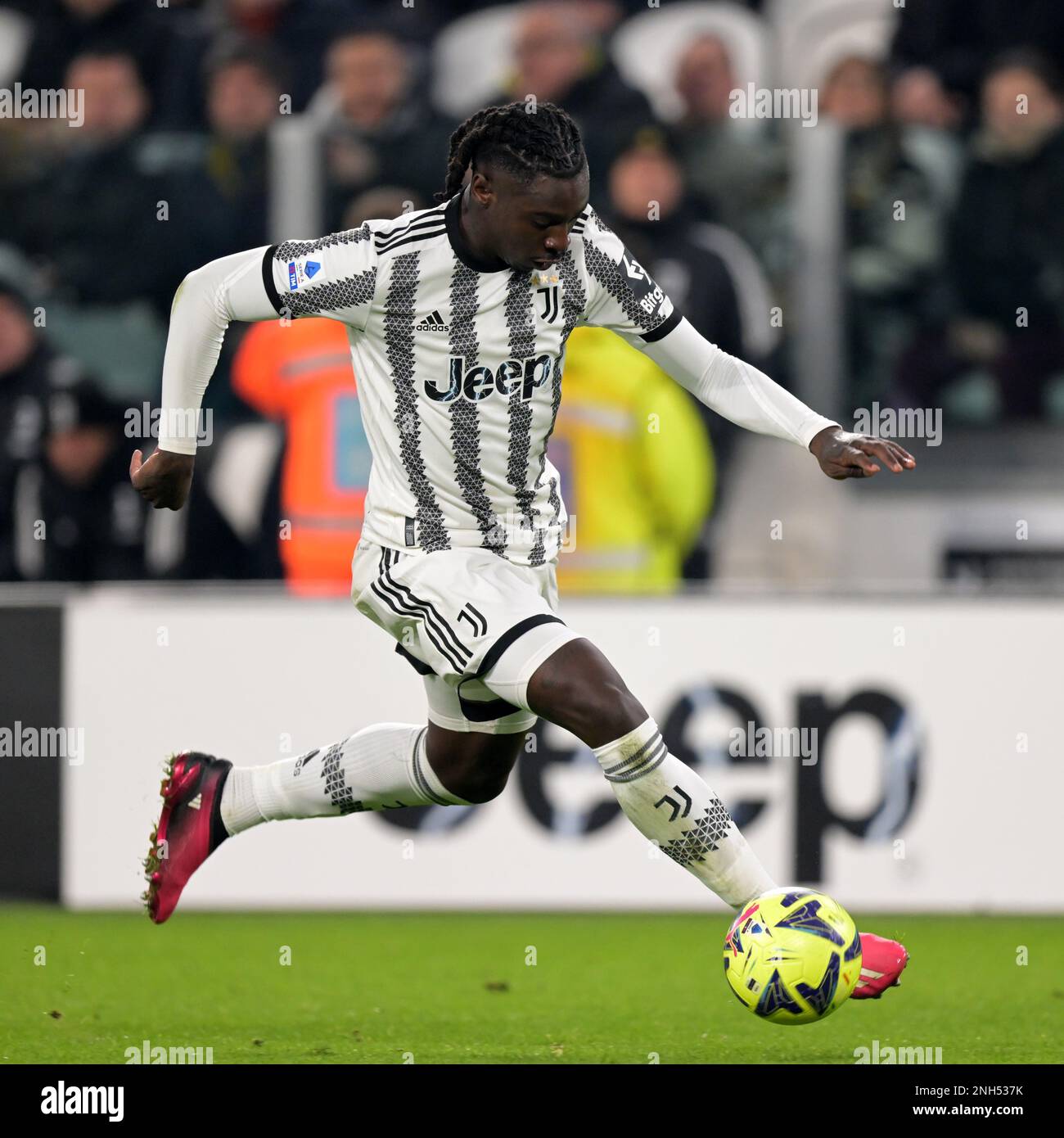 TURIN - Moise Kean of Juventus FC during the Italian Serie A match ...